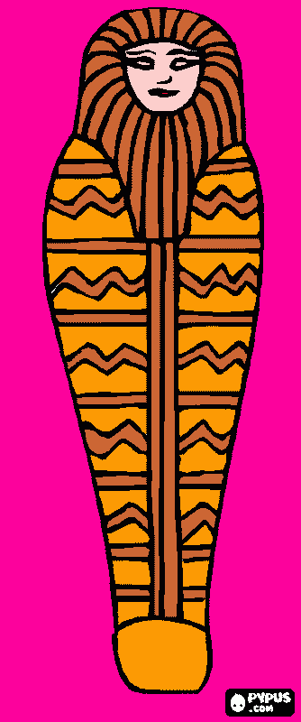 Colorear Sarcóf para colorear, Colorear Sarcóf para imprimir