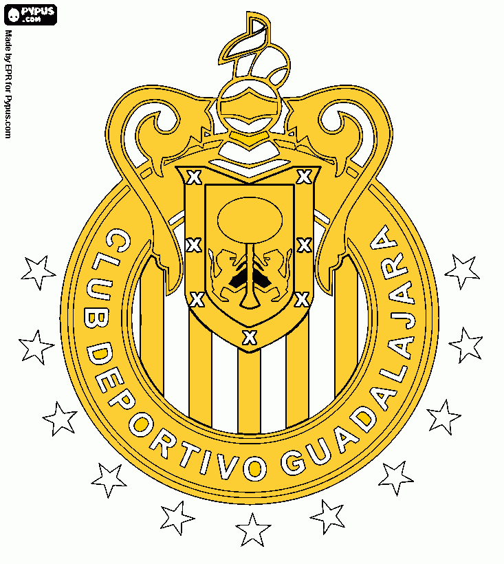 Chivas coloring pages